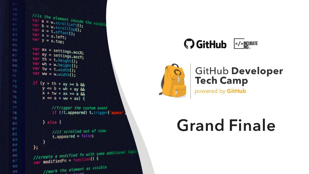 Github Tech Camp Day 4 Finale Youtube