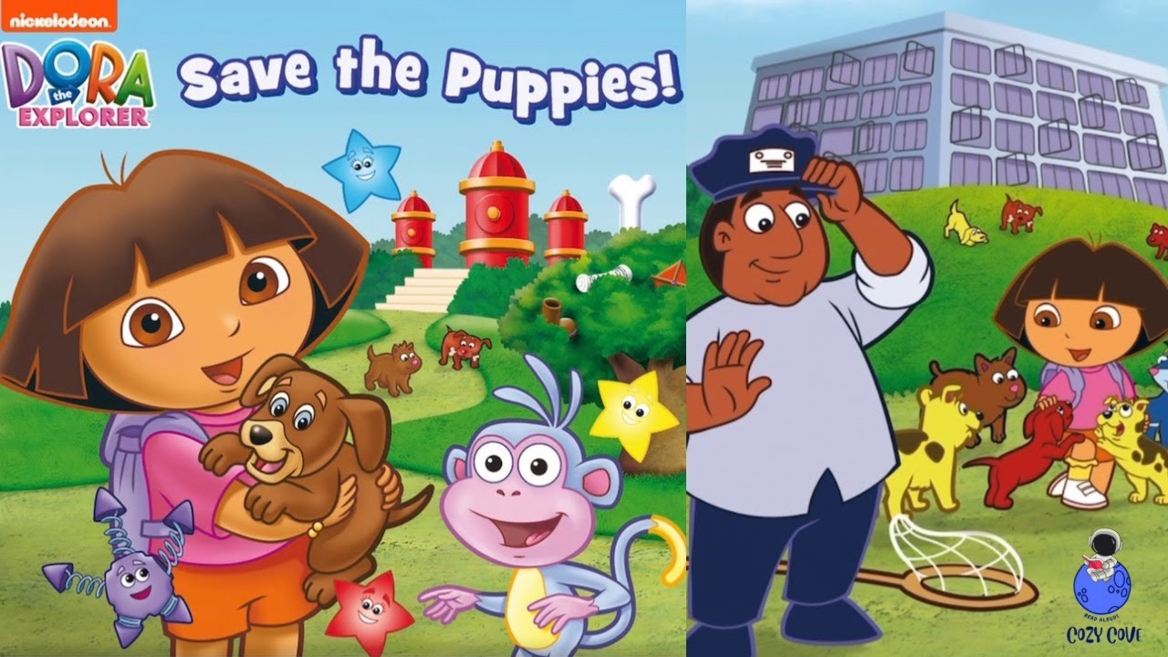 Dora The Explorer Save The Puppies Catch The Stars Dvd Nickelodeon
