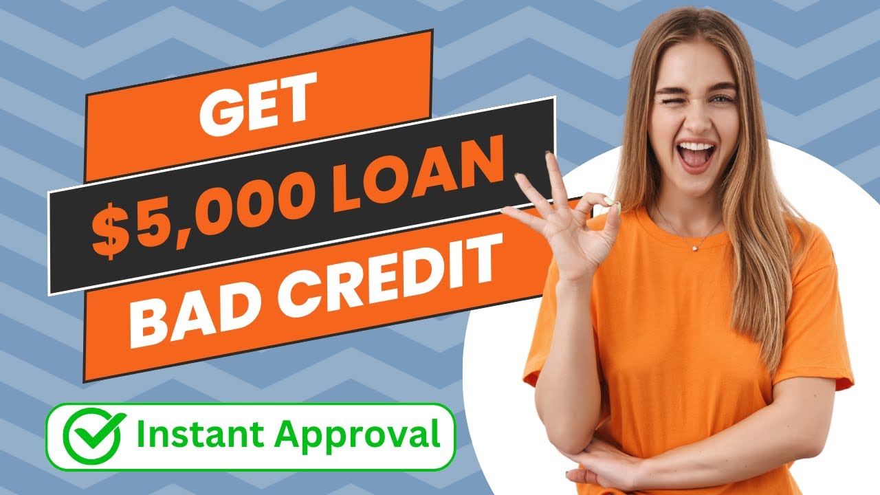 5000 Loan Instant Approval No Credit Check