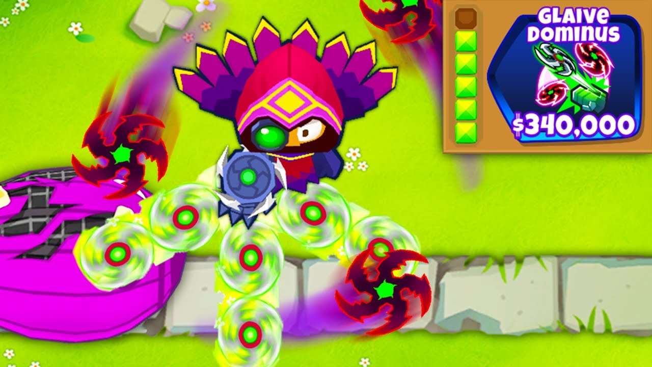 The Glaive Dominus Update In Btd 6 Boomerang Monkey Paragon Youtube