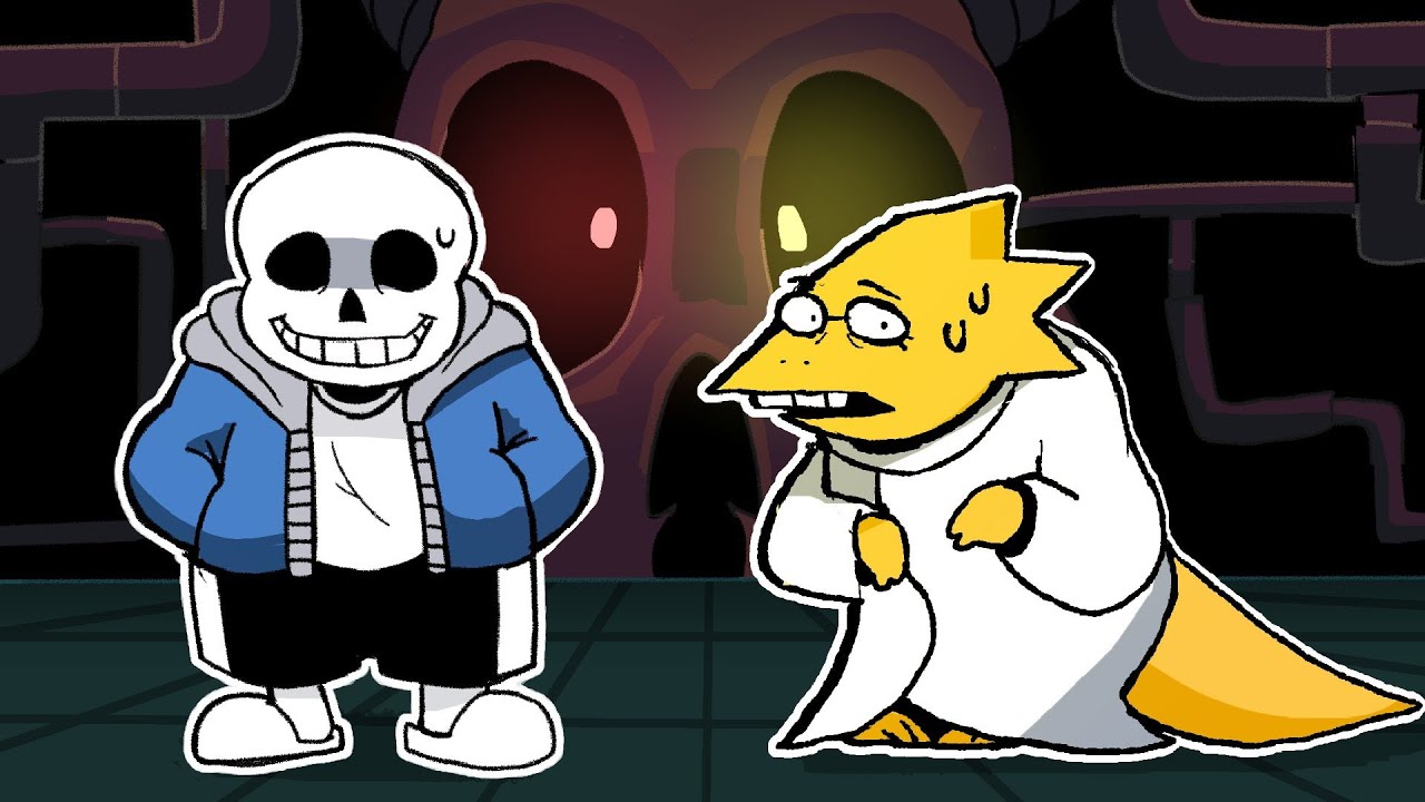 Sans And Alphys Resort To Plan B Youtube