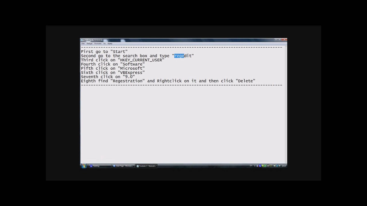 Visual Basic 2008 Registration Tutorial Youtube