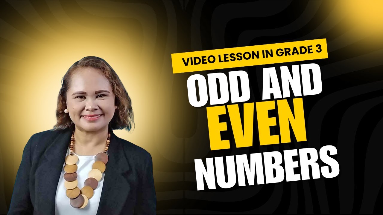 Odd And Even Numbers Youtube