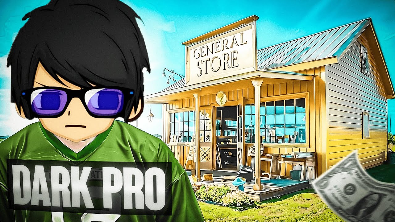 Building Shop And Gas Station In Dark Pro Motel Motel Manager