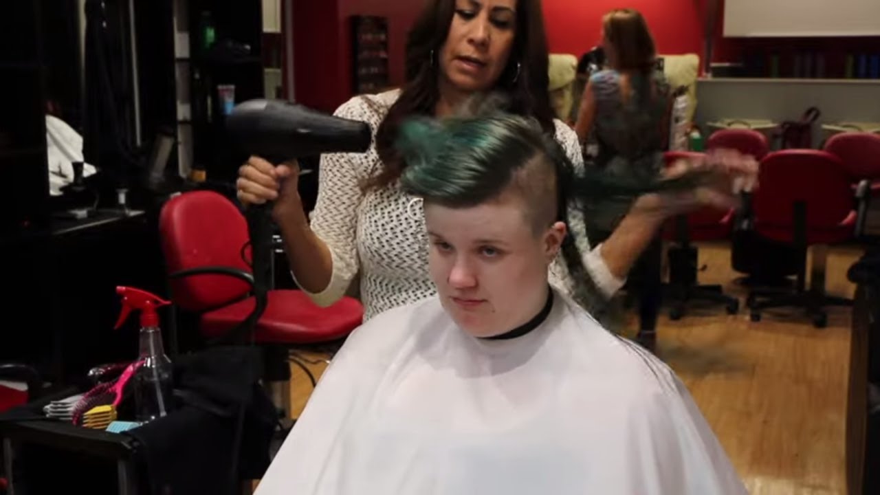Megan Az Pt 1 Undercut Pixie Mullet Yt Original Youtube
