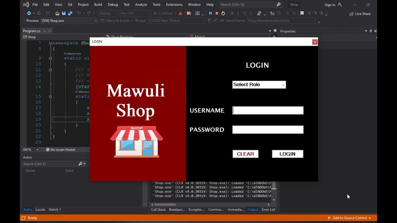 Inventory Management System In C Windows Form Youtube