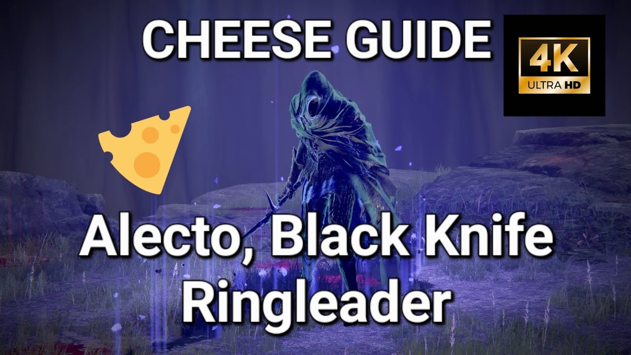 Alecto Black Knife Ringleader Cheese Guide Elden Ring Youtube