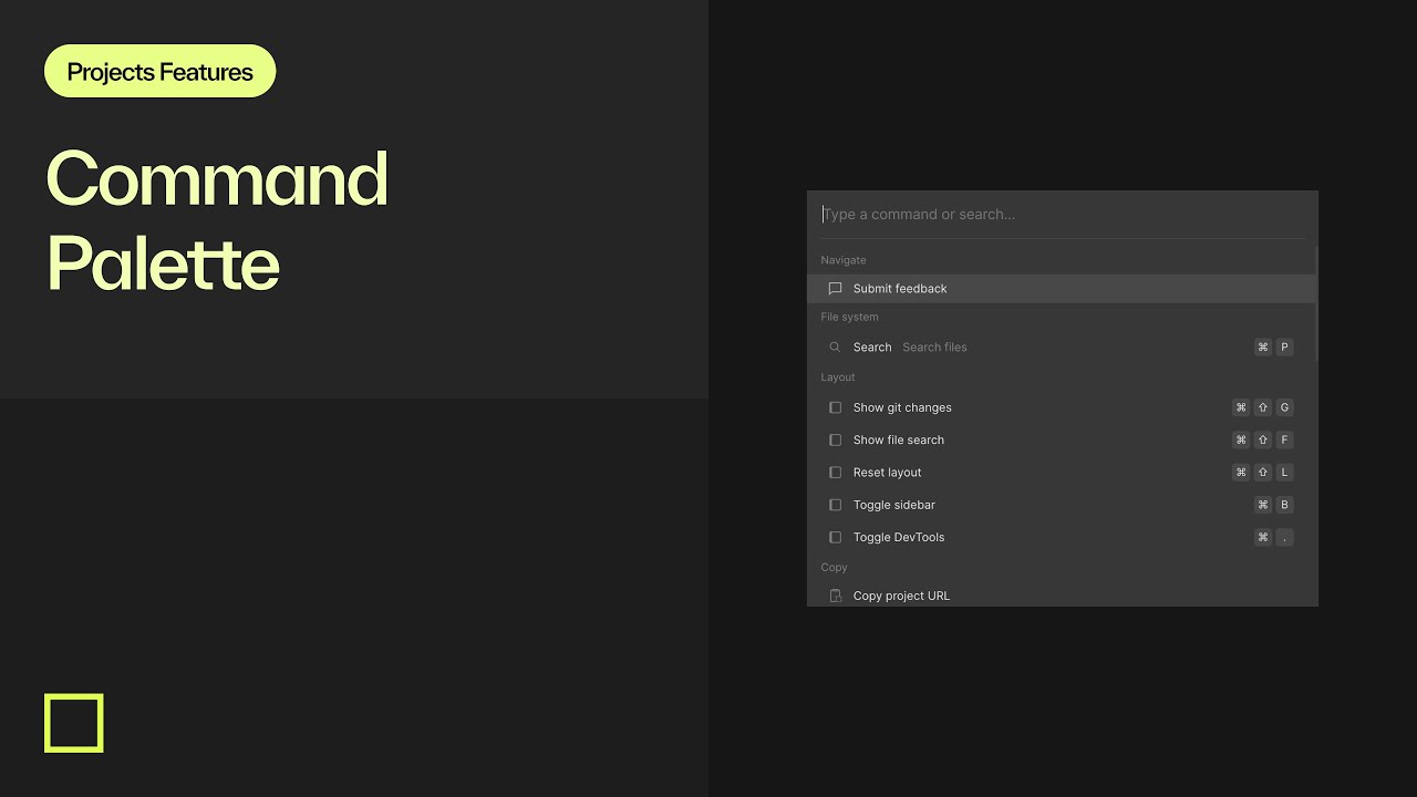 Command Palette Codesandbox Projects Youtube