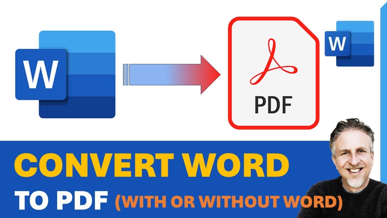 Converter Word To Pdf Convert Ms Word To Pdf 3 Methods Including