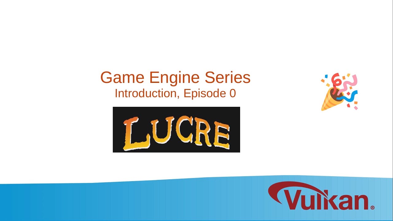Vulkan Game Engine Series Introduction Episode 0 Youtube