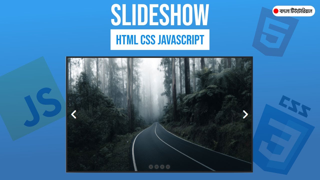 Slideshow Html Css Javascript Youtube