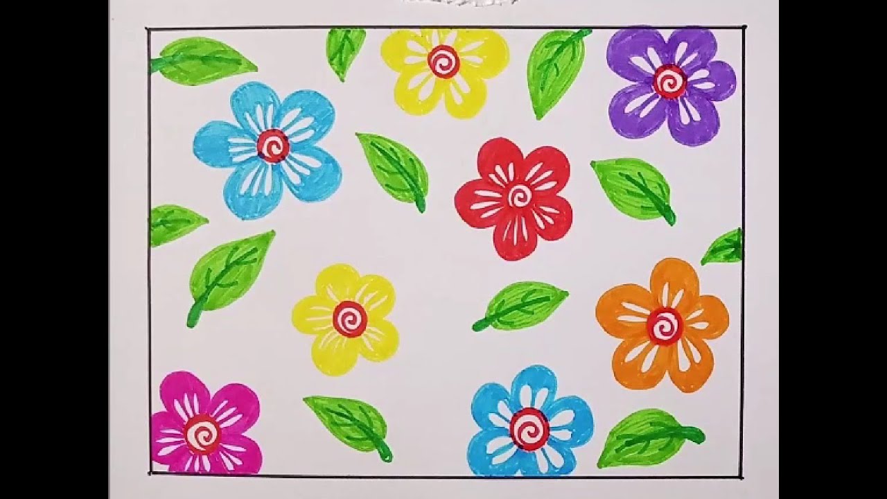 Seni Dekoratif Menggambar Taplak Meja Materi Seni Rupa Kelas 4 Sd