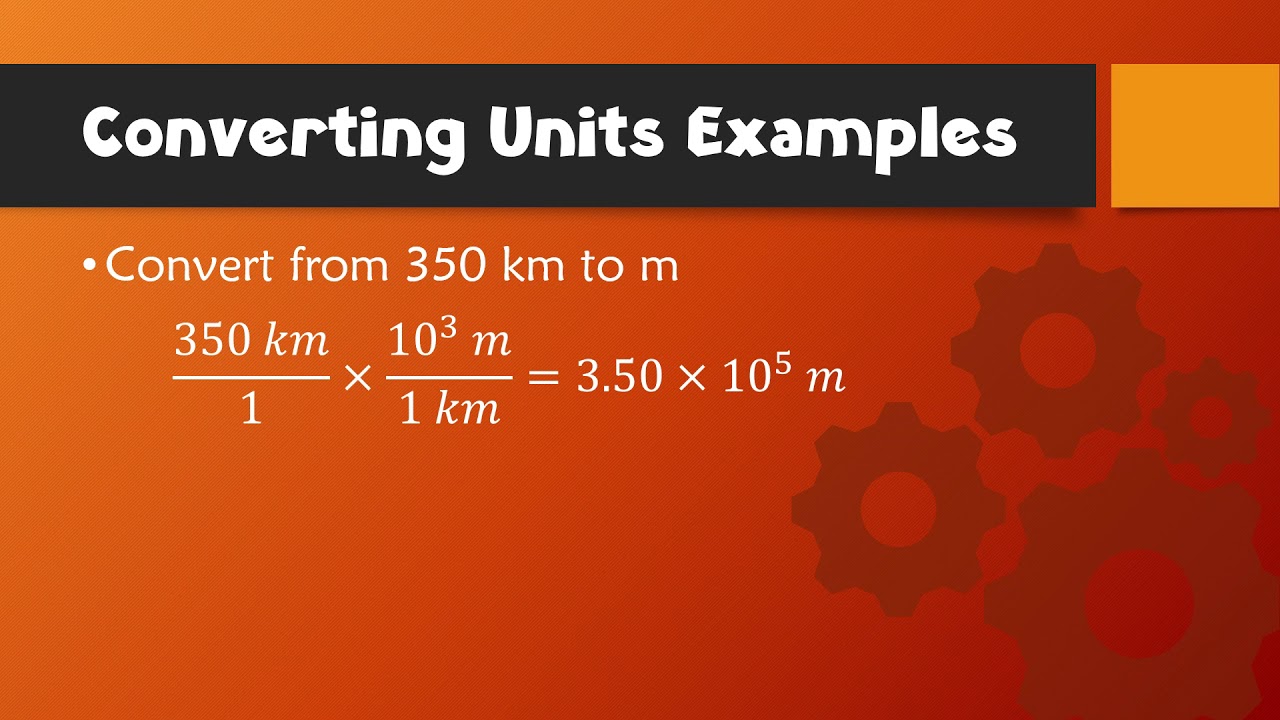 Unit Conversions Youtube