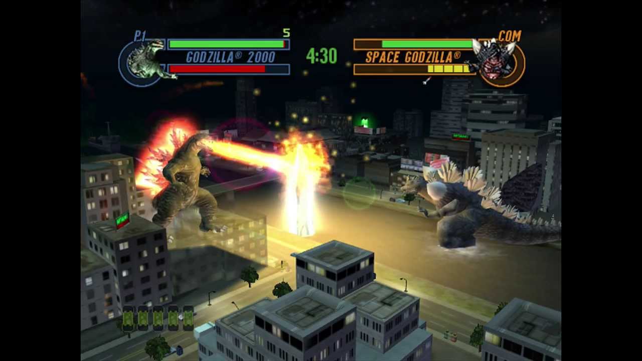 Godzilla Unleashed Godzilla 2000 Vs Space Godzilla
