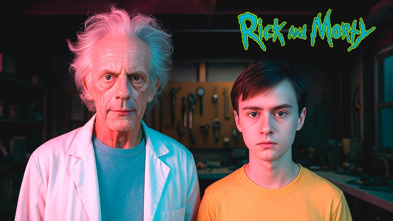 Rick And Morty Live Action Movie Christopher Lloyd Jaeden Martel