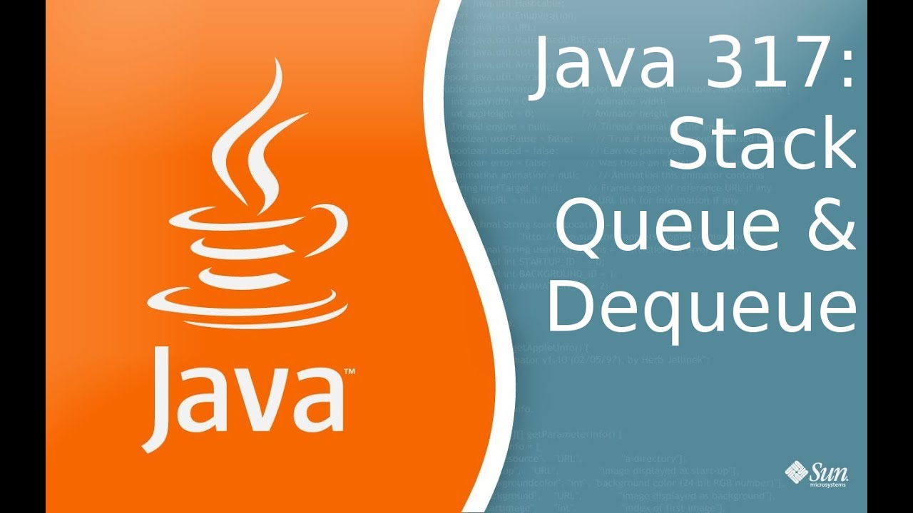 урок Java 317 Stack Queue Dequeue Youtube