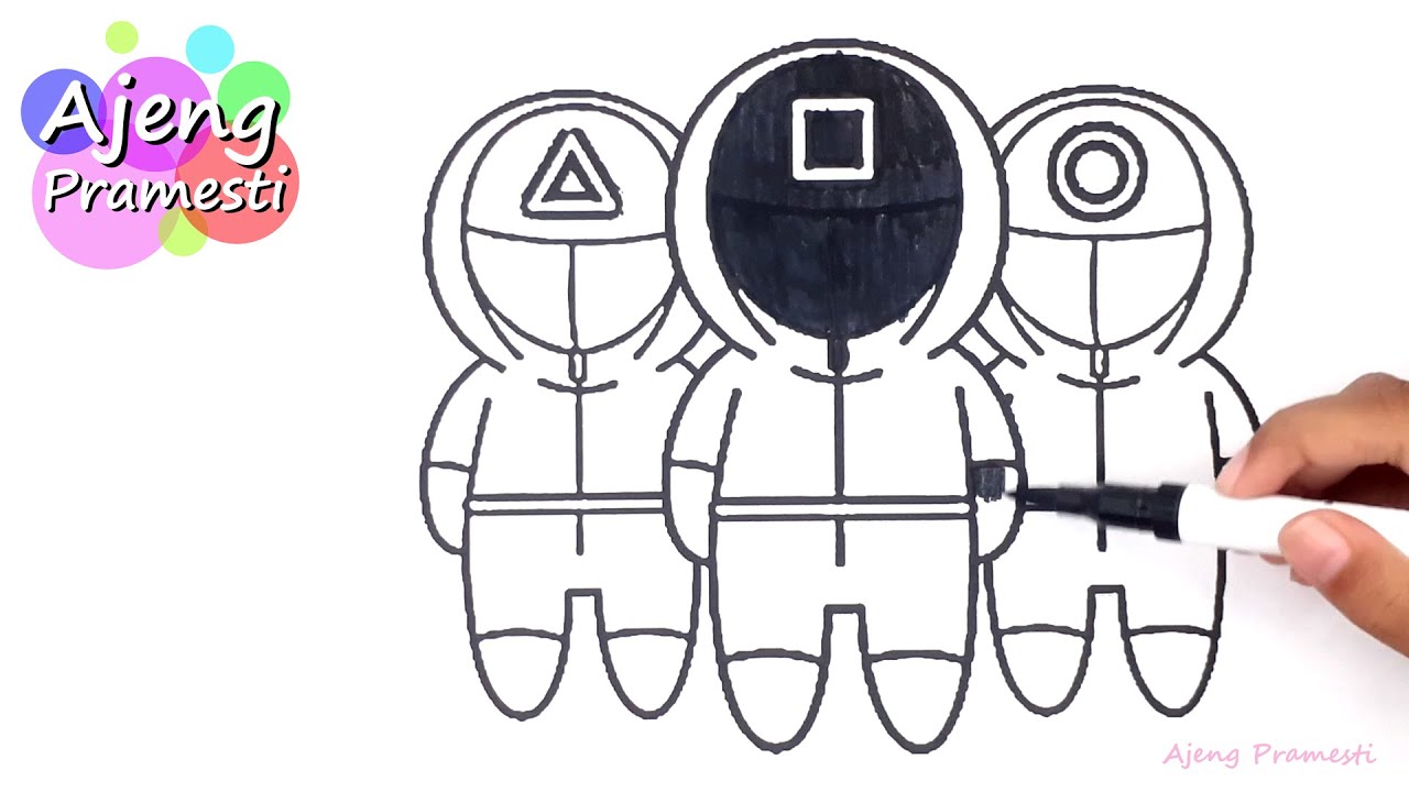 Mewarnai Squid Game Youtube