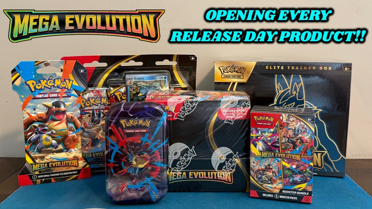Mega Evolution Is Here Opening Every Mega Evolution Release Day