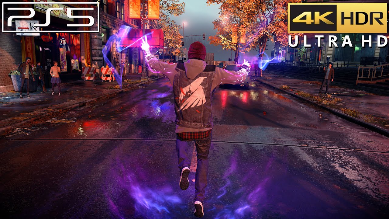 Infamous Second Son Ps5 4k 60fps Hdr Gameplay Youtube