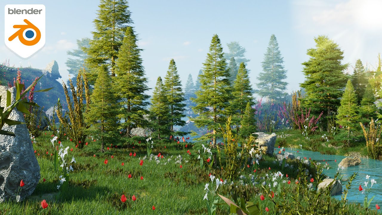 How To Create Photorealistic Landscape Tutorial In Blender 3 6