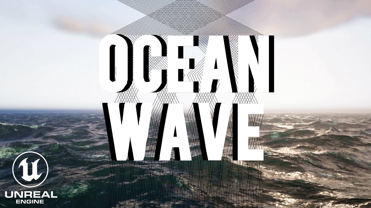 How Ocean Waves Work In Unreal Engine Fft Wave Simulation Youtube