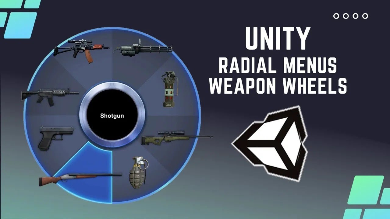 Radial Menu Weapon Wheel Unity Tutorial Youtube