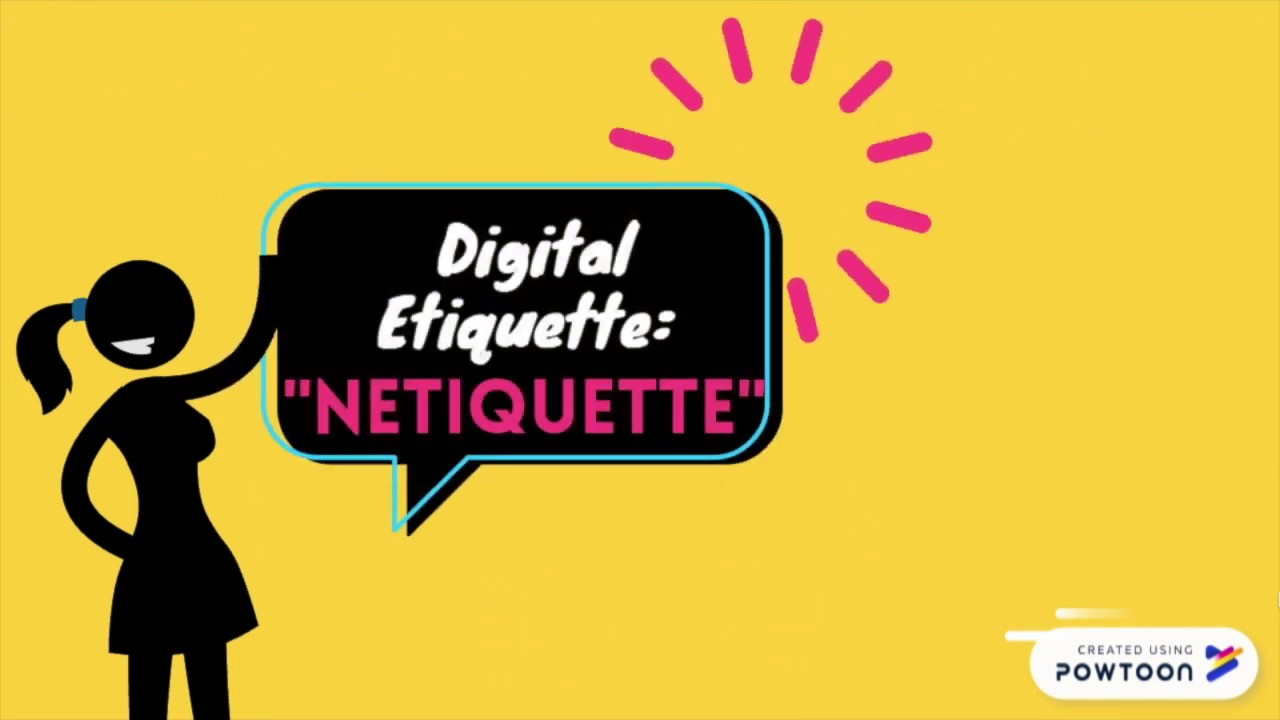 Netiquette A Student S Guide To Digital Etiquette Youtube