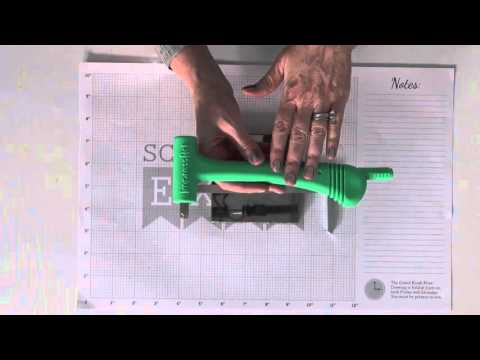 Tip Of The Day Texture Stamper How To From Impress Art Youtube