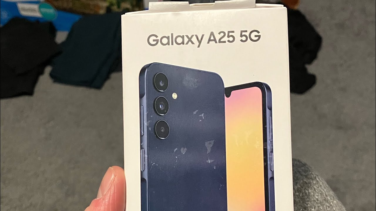 Samsung A25 Unboxing Youtube