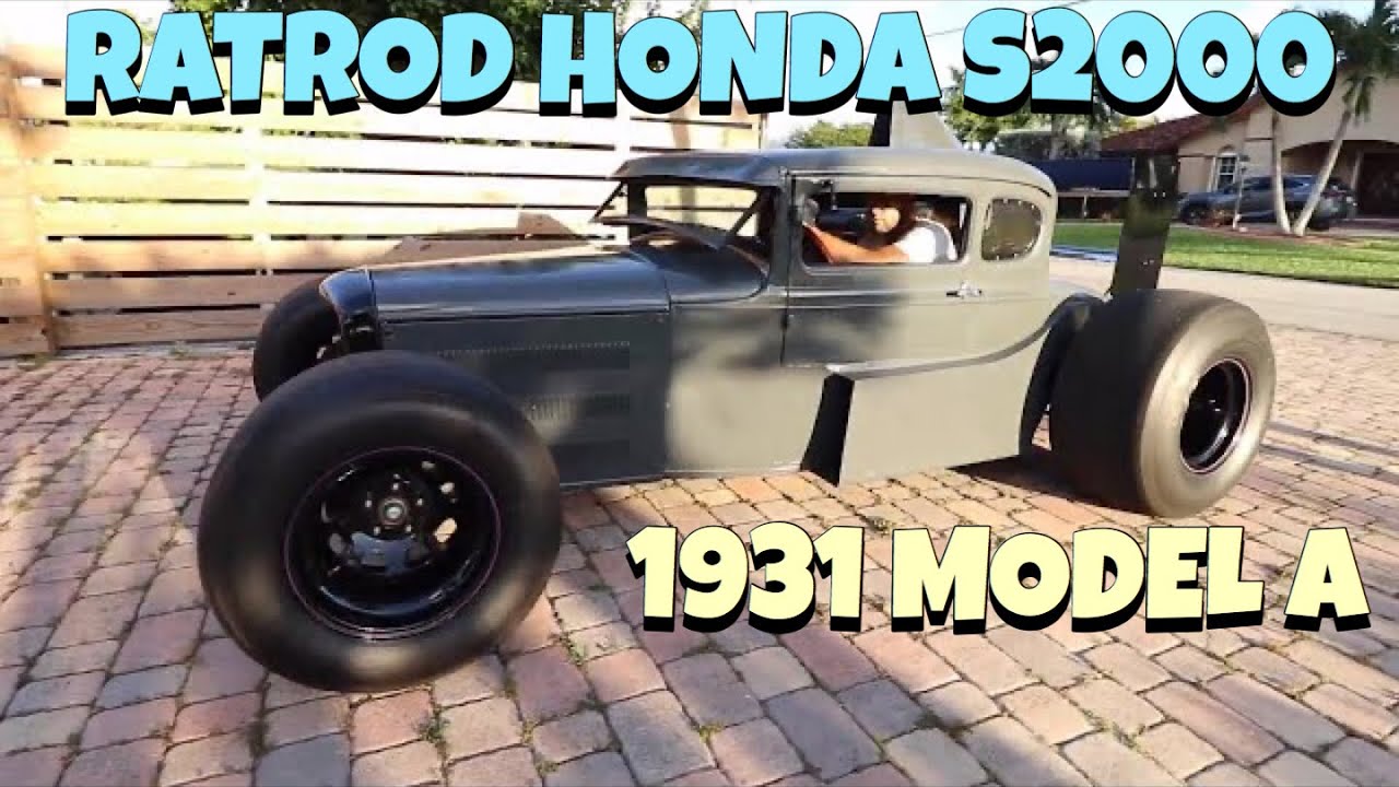 рџђњ Ricky Boada S 1931 Ford Model A Ratrod Honda S2000 Before Turbo