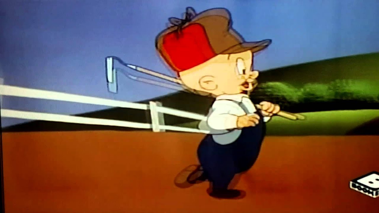 In A Little Red Barn Elmer Fudd Bugs Bunny Youtube