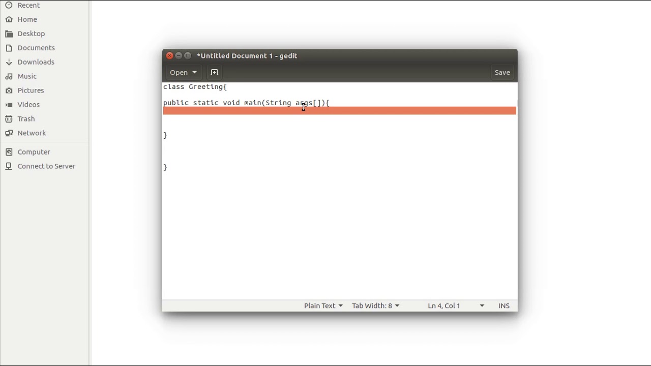 Video1 Simple Java Program Youtube