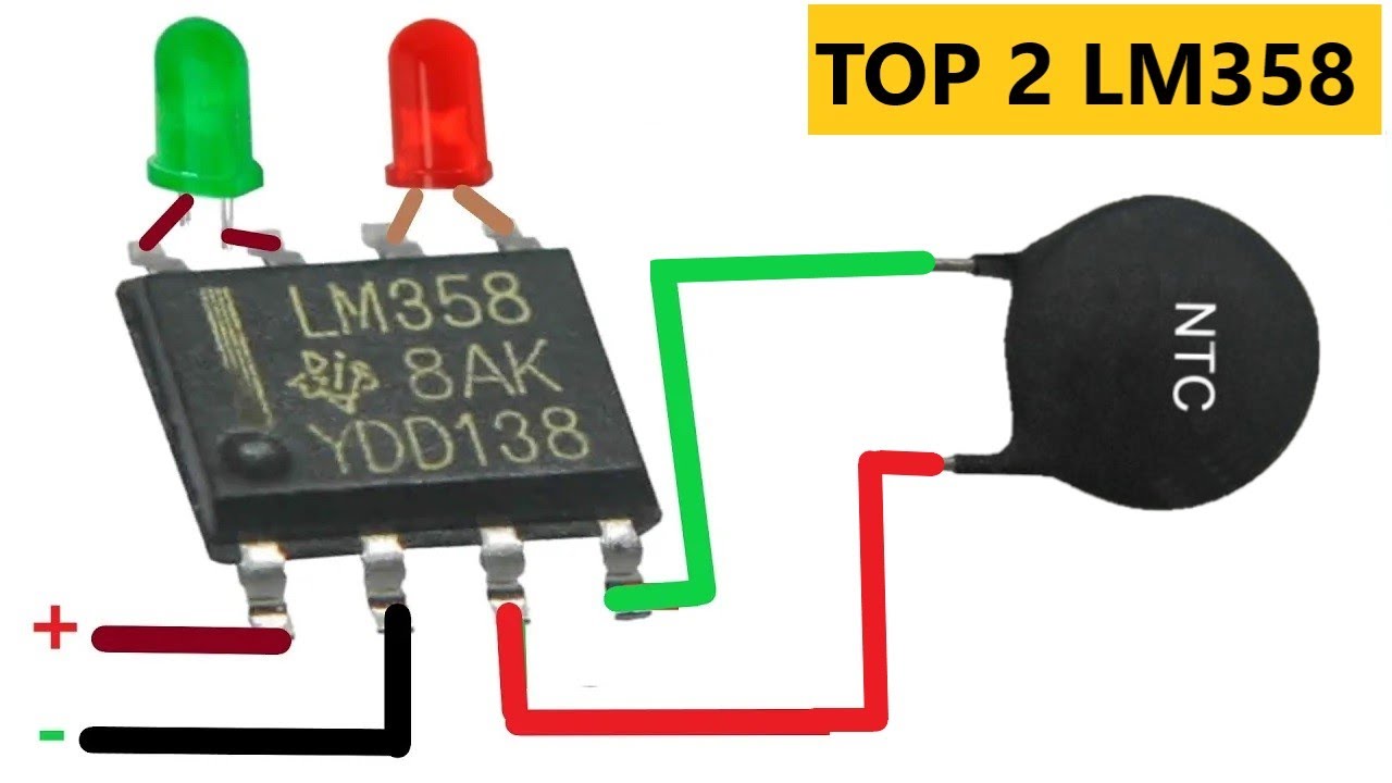 Top 2 Electronics Projects Using Lm358 Op Amp Youtube