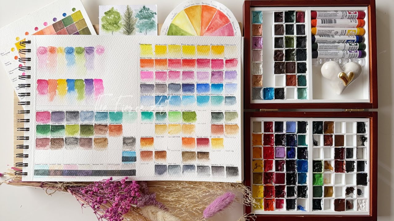 Daniel Smith Watercolor Collection Part 3 Primatek Luminescent