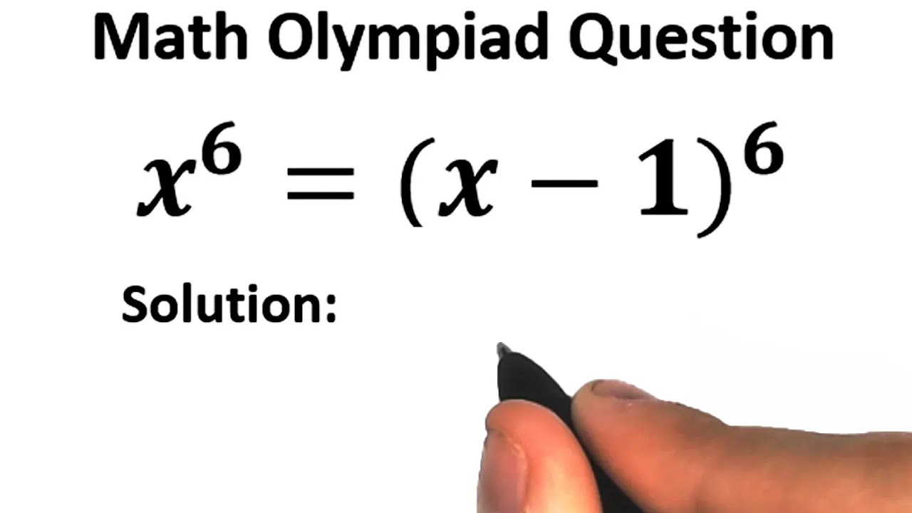 France Math Olympiad Challenge Best Trick Youtube