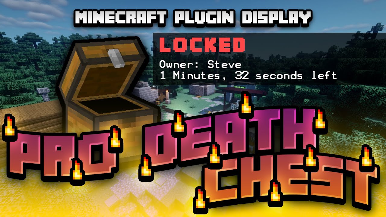 Minecraft Plugin Display Pro Death Chest Youtube
