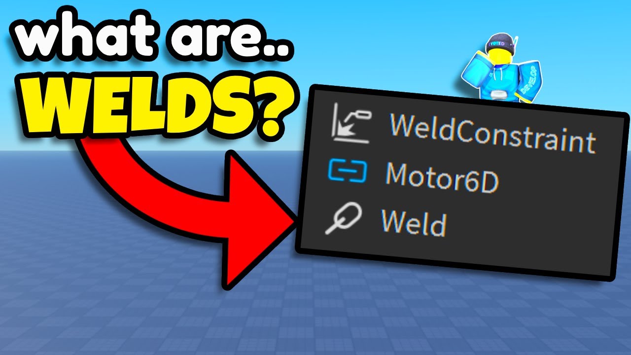 What Are Welds In Roblox Studio Youtube