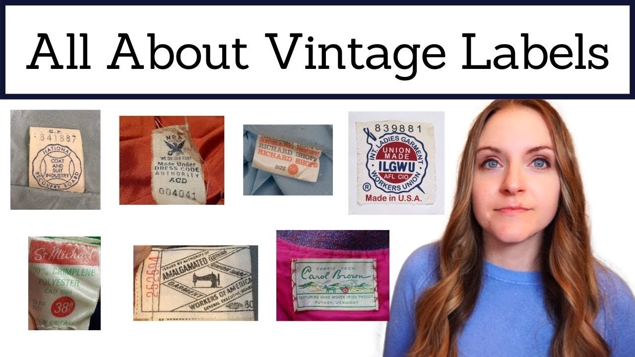 Vintage Clothing Labels