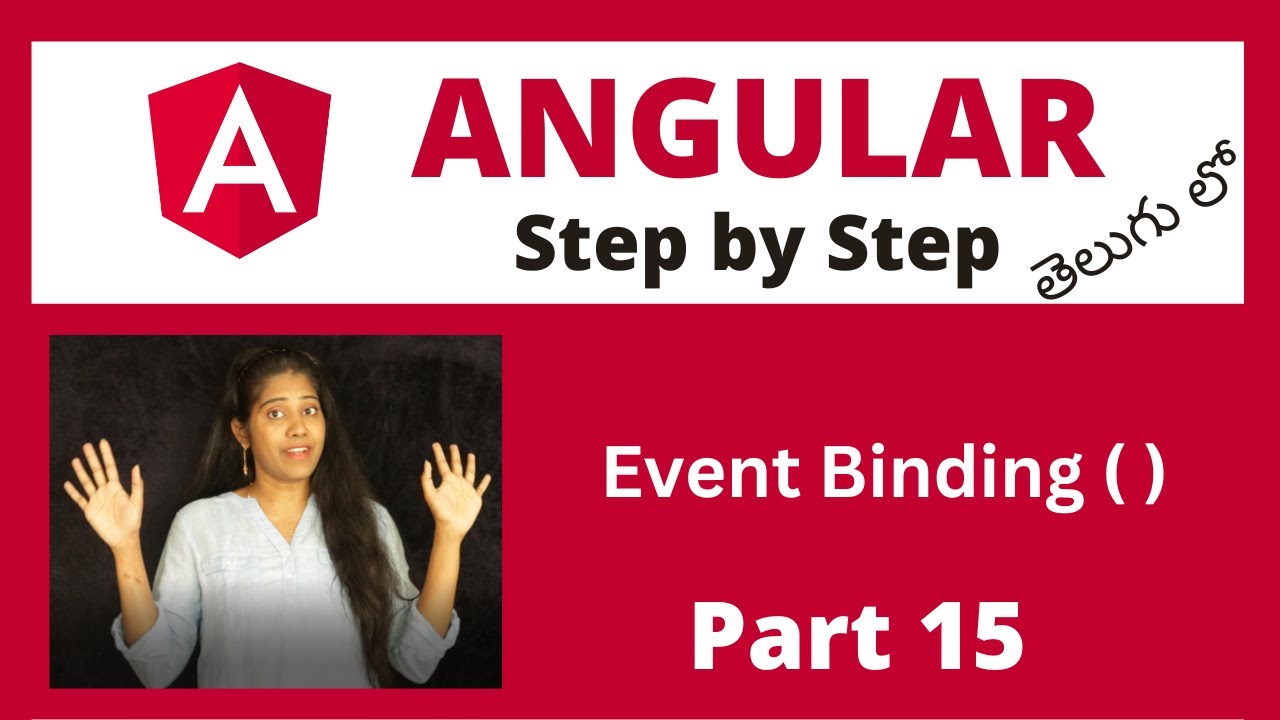 Event Binding In Angular Telugu Youtube