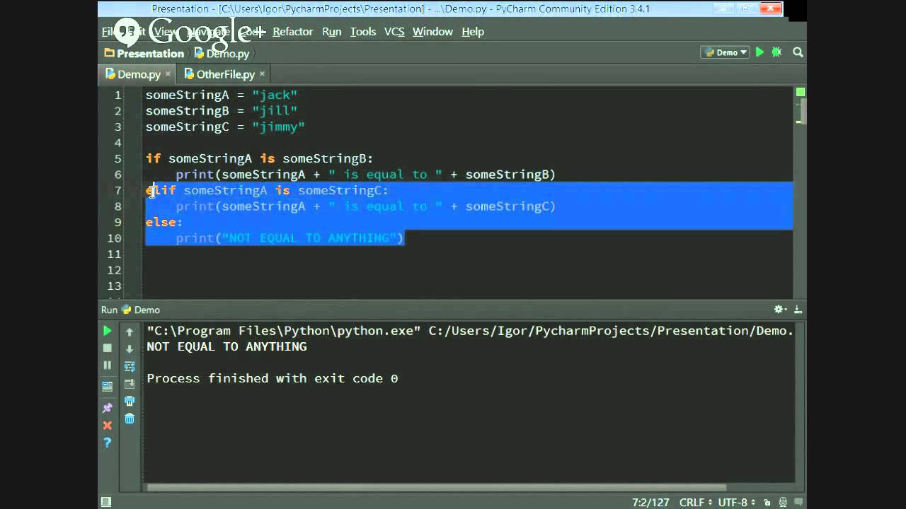 Python Workshop Youtube