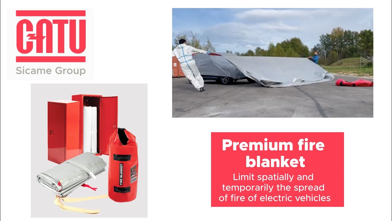 Catu Fire Blanket Video Youtube