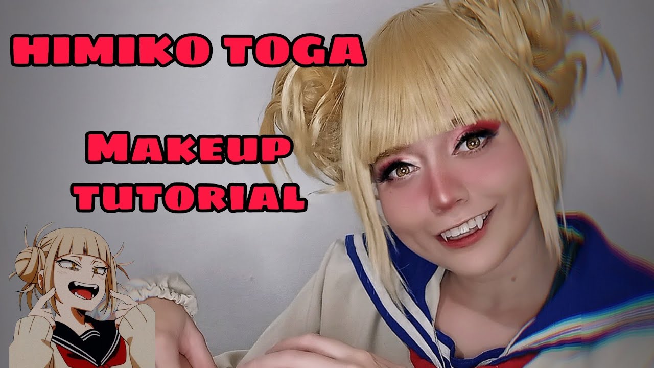 Himiko Toga Bnha Cosplay Makeup Tutorial Darthlua Youtube