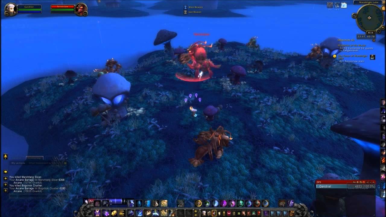 The Terror Of Marshlight Lake Quest World Of Warcraft Youtube
