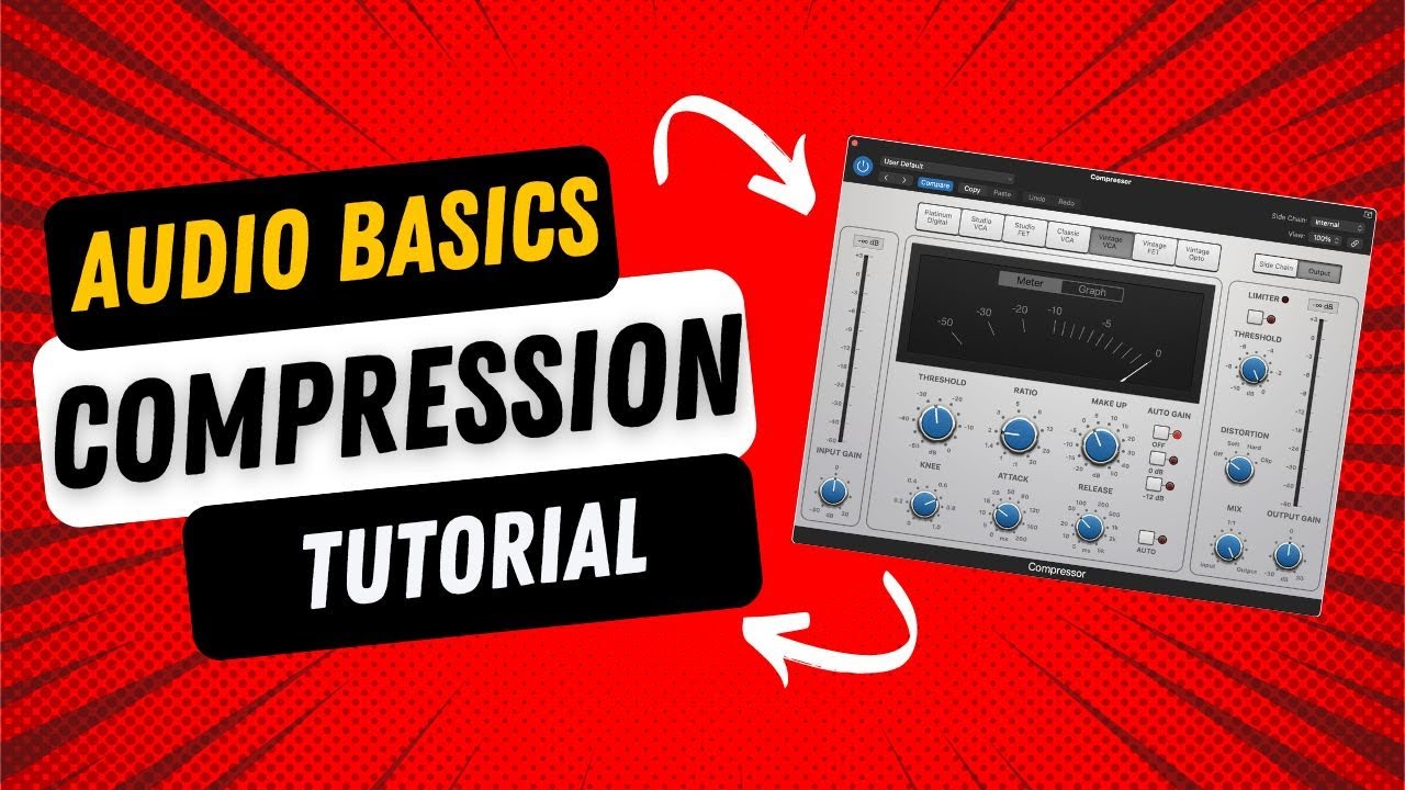 Learn Compression In Under 10 Minutes Audio Basics Youtube