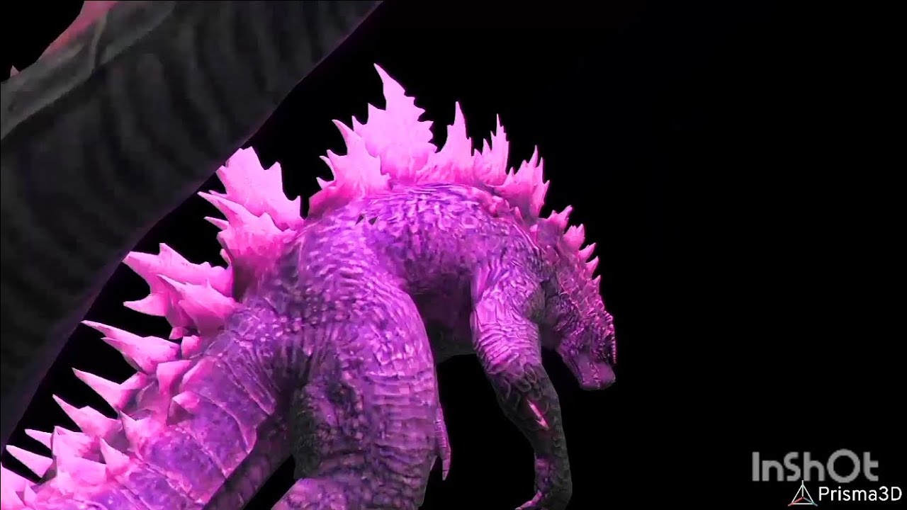 Supercharged Evolved Godzilla Atomic Breath Prisma 3d Youtube
