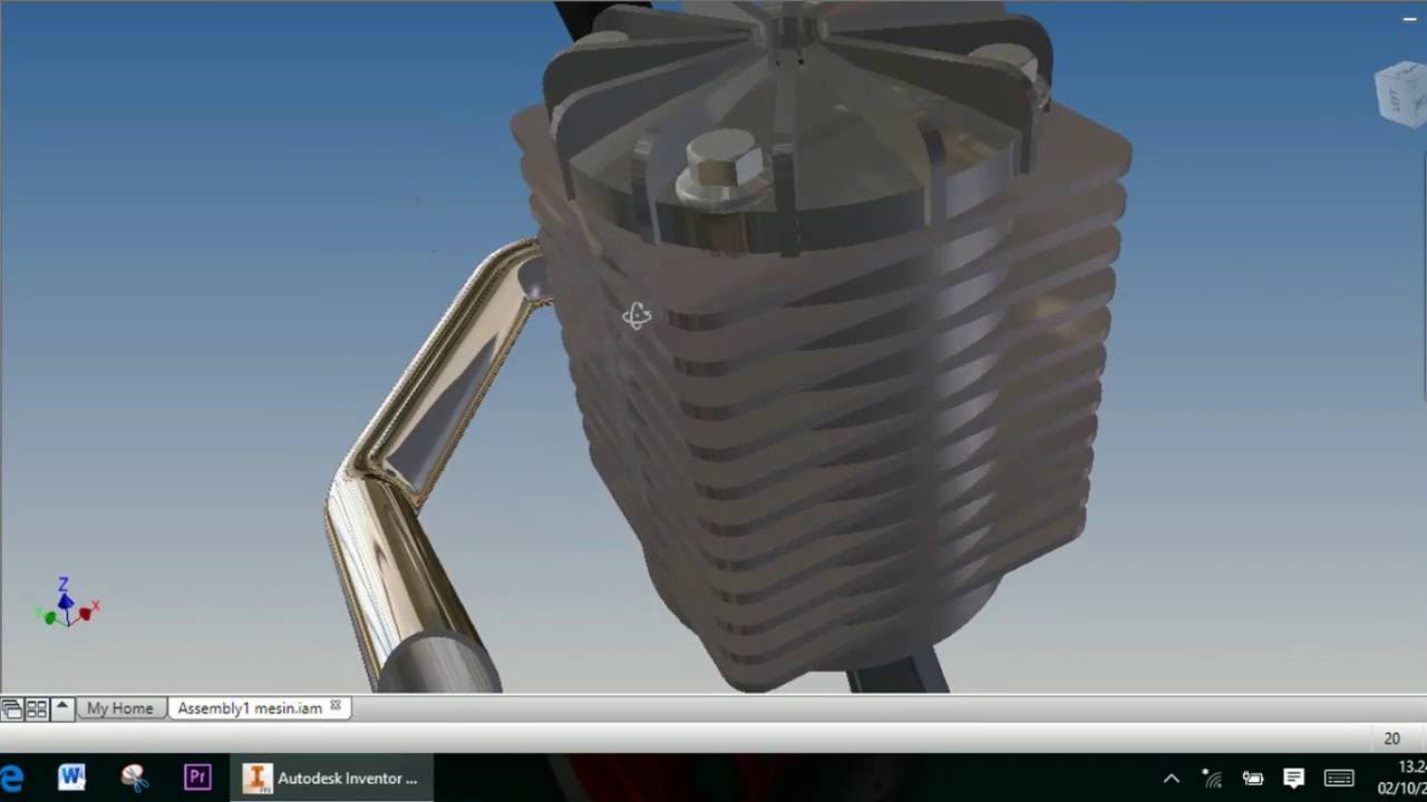 Autodesk Inventor Tutorial Exploded View Youtube