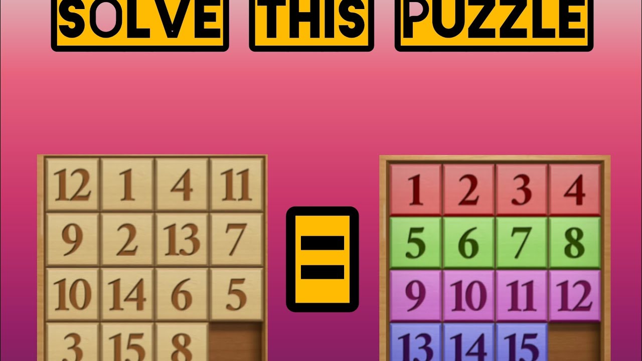 Number Puzzle Solve Youtube