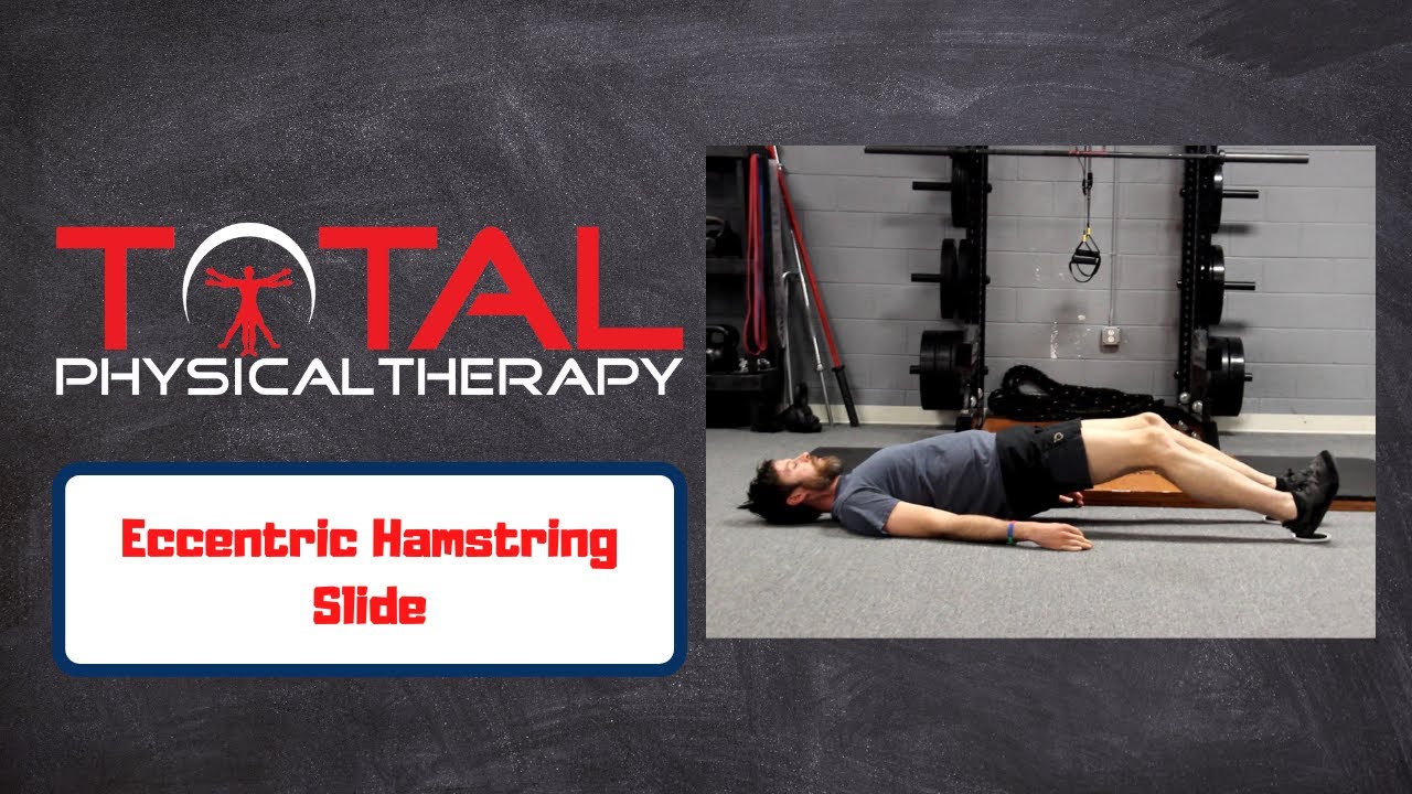 Eccentric Hamstring Slide Youtube