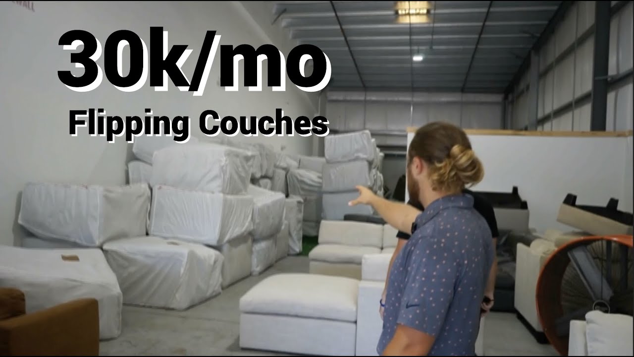 23yr Old Makes 30k Mo Flipping Couches Youtube