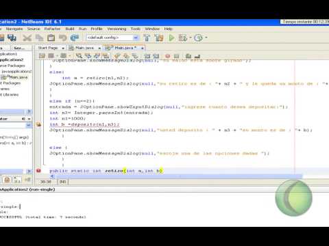 Ejercicios Java En Netbeans Youtube